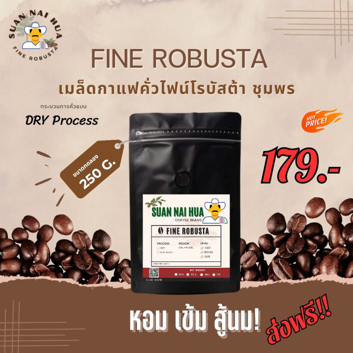 Fine Robusta ~ Dry Process (250G.) | Lazada.co.th