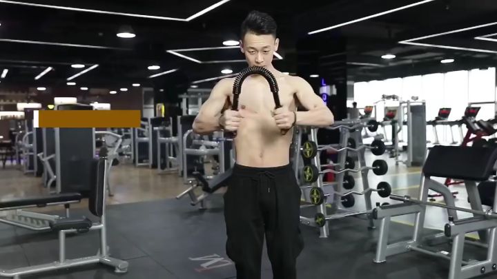 GYMPRO Arm Training Chest Strength Spring Power Twister Bar Arm Workout ...