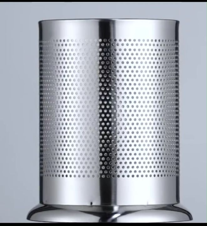 L stainless straw container/ Net straw container Counter-Top Straw ...