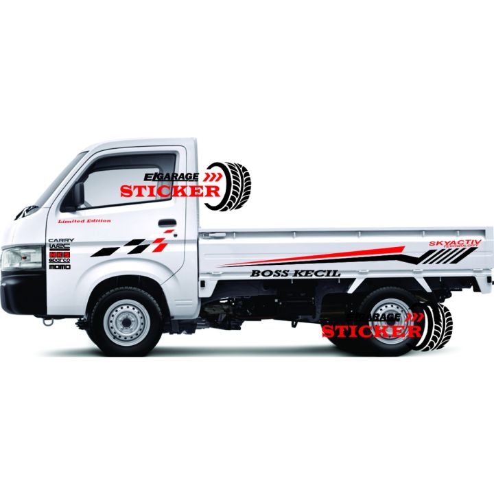 Stiker sticker new carry pick up tss fotura cutting stiker mobil pick ...