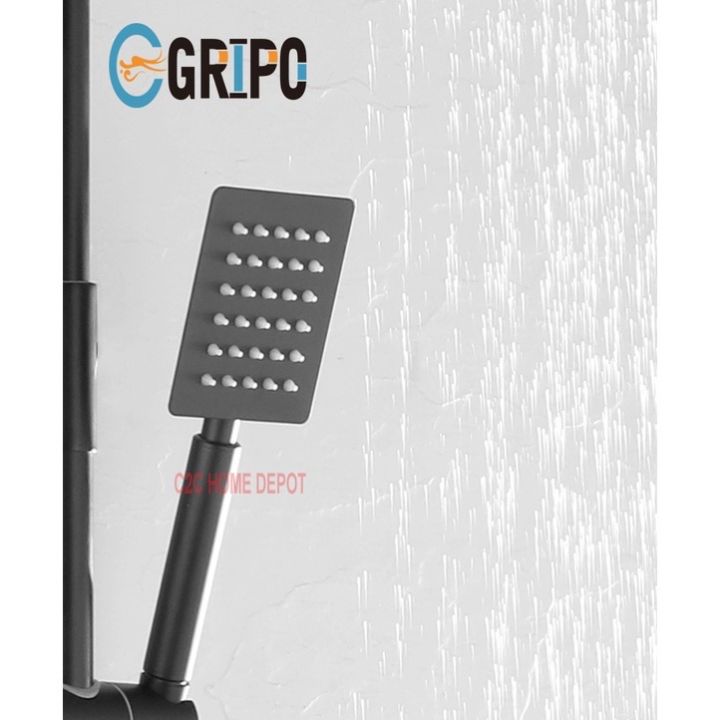 GRIPO 304 Stainless Black Electrophoretic coating SQUARE telephone hand ...
