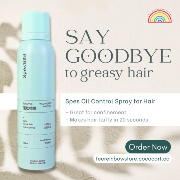 [SG SELLER] SPES Hair Control Hair Spray - Great for Confinement ...