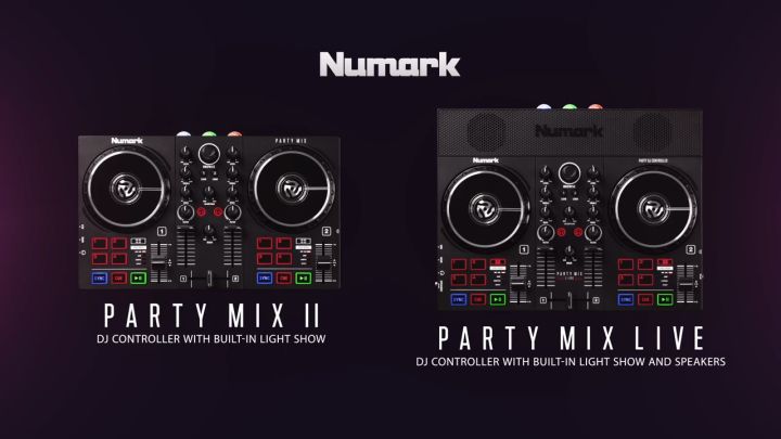 Numark PARTY MIX MKll อุปกรณ์สำหรับดีเจ เครื่องเล่นดีเจคอนโทรลเลอร์ DJ Controller (ProPlugin ...