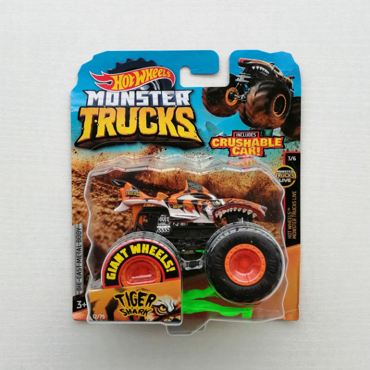 Hotwheels Hot Wheels Wild Monster Truck Series Fyj44 Big Tire Monster ...