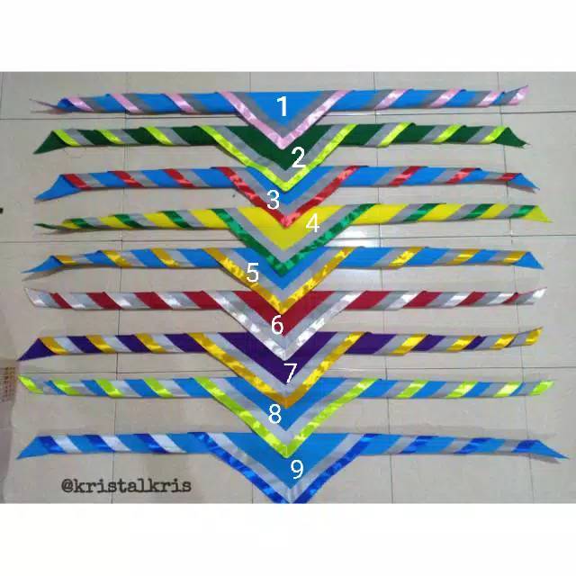 scraf pramuka ukuran 57 x 130 cm | Lazada Indonesia