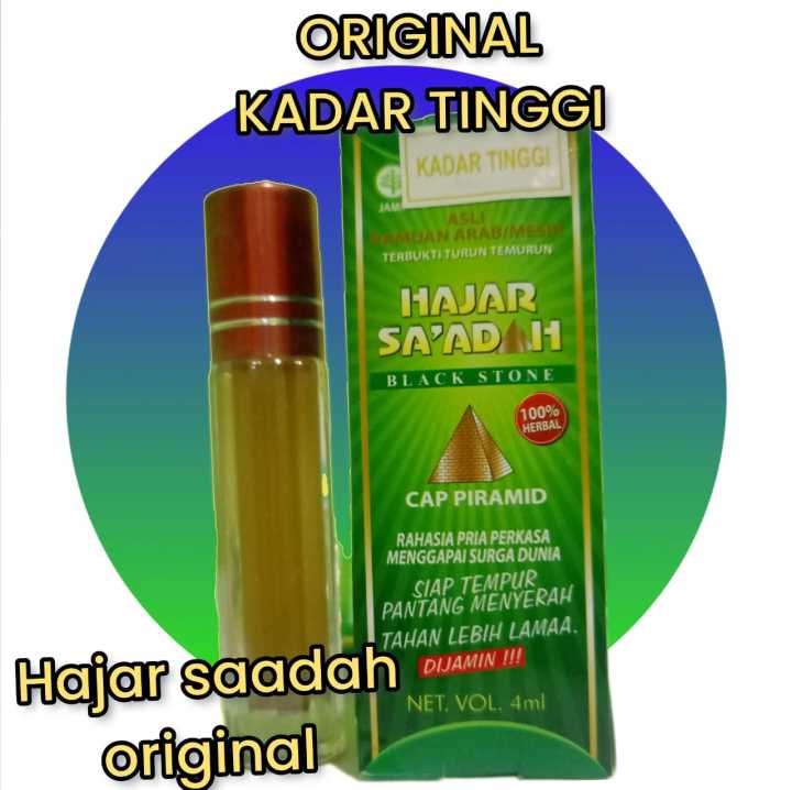 hajar saadah sa'adah original 5ml kadar tinggi | Lazada Indonesia