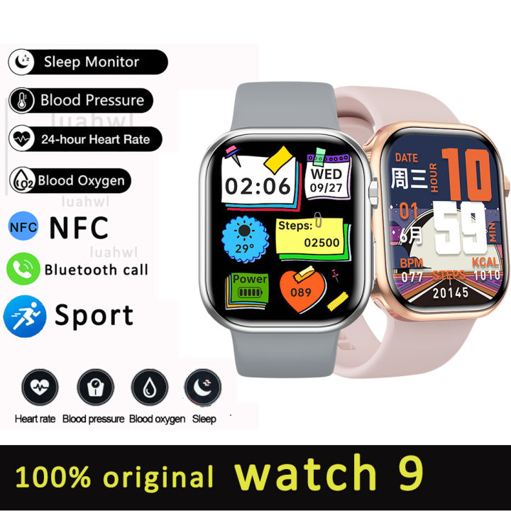 New Smart Watch Women Series 9 NFC Smartwatch Men BT Call Waterproof ...