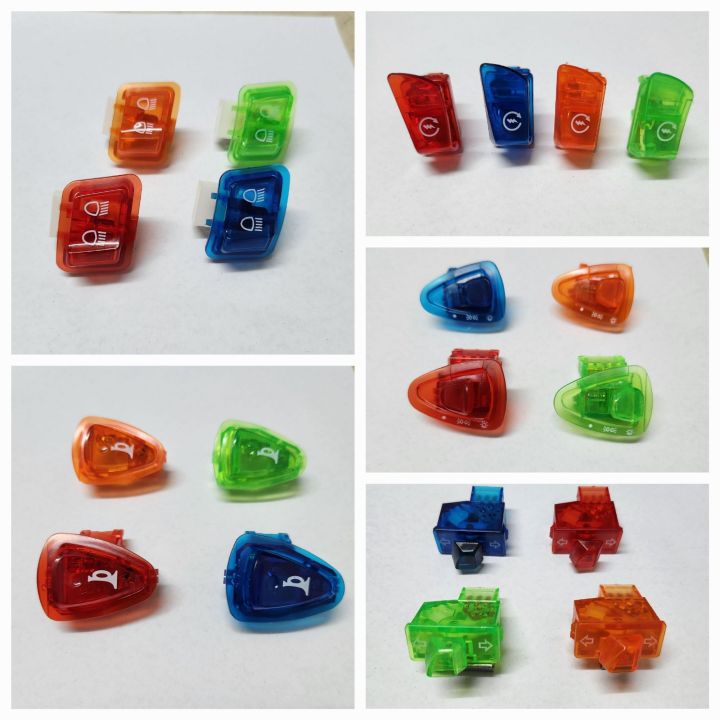 Colored switch Rusi SC125, Royal, Passion, Flair, Gala, Motoposh Evo V1 ...