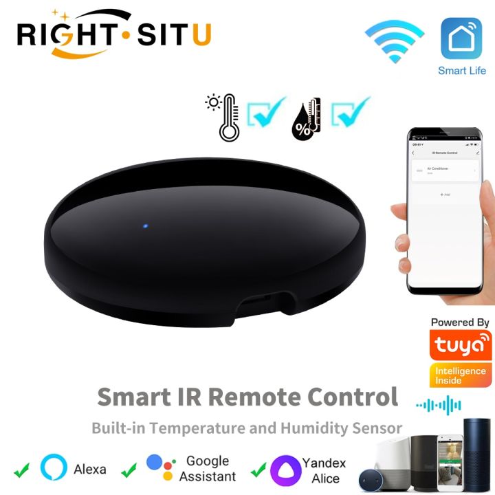Tuya Smart Universal IR Remote WiFi With Temperature Humidity Sensor ...