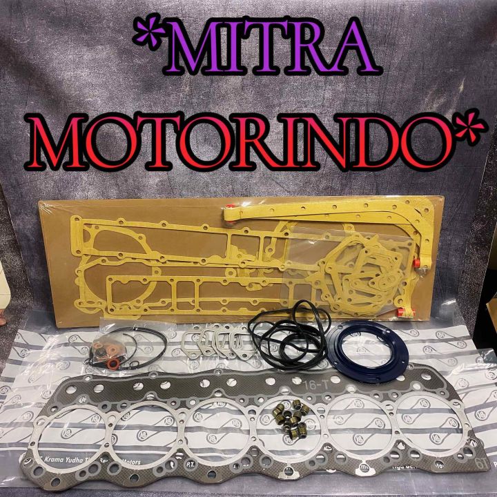 Paking Set,Gasket Engine Set Mitsubishi Fuso 6D16T PS220/Fuso Ganjo ...