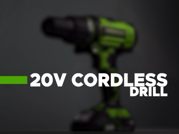 Greenfield Cordless Drill Set 20V - Power Tools/Home Improvement ...