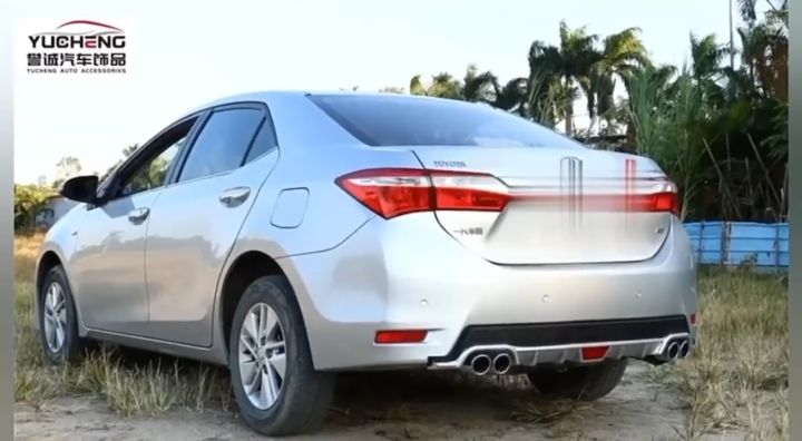 Rear Bumper Diffuser UNIVERSAL (Matte Black) | Lazada PH