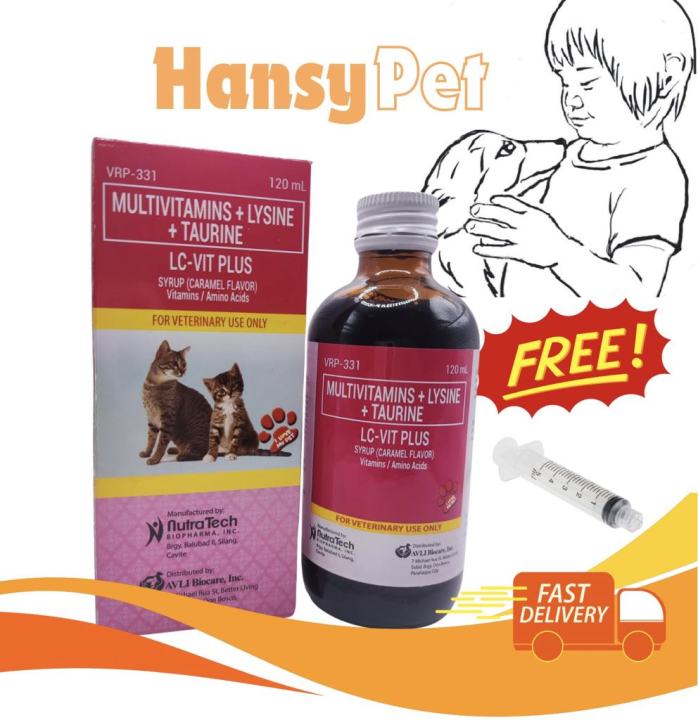 LC Vit Plus Syrup Multivitamins for Cats 120ml | Lazada PH