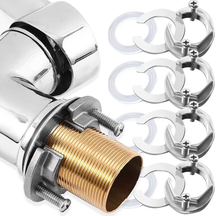 C Type Tap Faucet Anti-loosing Nut Cap Kitchen Fixing Fitting Kit Home ...