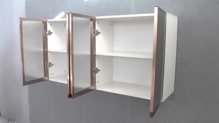 Aluminum Kitchen Cabinet Modern Modular/Pantry/Dish Wall Cabinet ...
