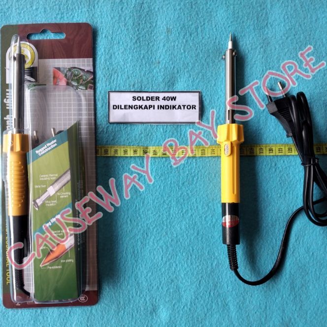 SOLDER 40W DILENGKAPI INDIKATOR | Lazada Indonesia