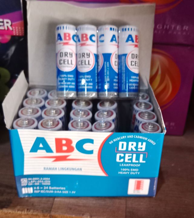 batre abc biru AA....isi 1 pcs | Lazada Indonesia