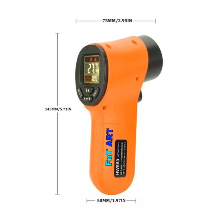 Termometer digital suhu dingin panas ac industri masakan etc | Lazada ...