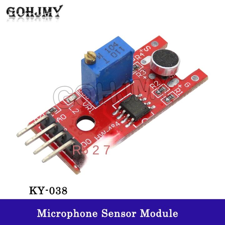 Ky 038 High Sensitivity Microphone Sensor Module Sound Module Sensitive