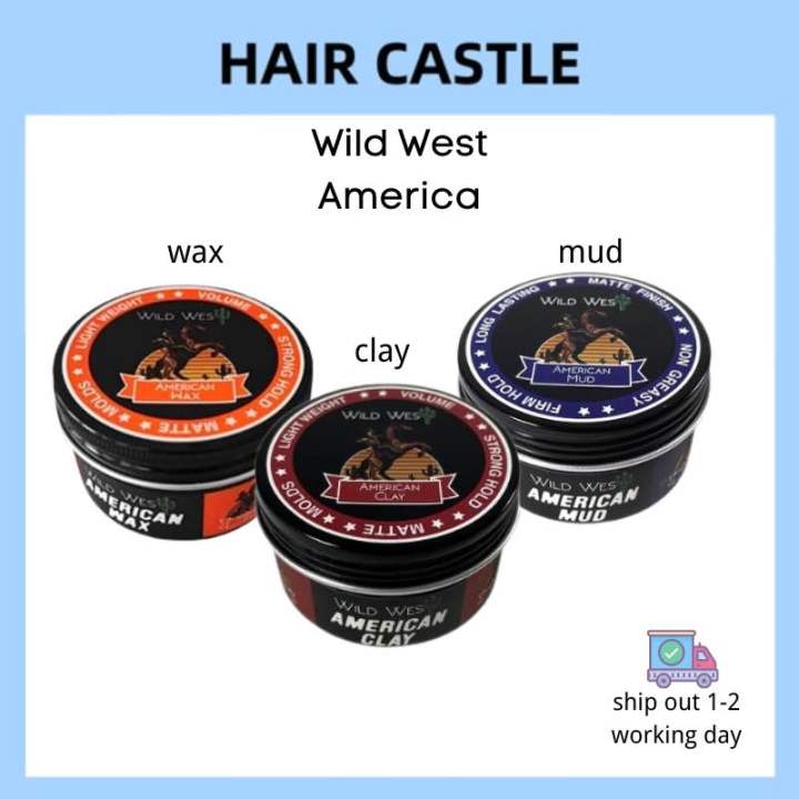 Wild West American Styling Mud, Wax & Clay 100ml | Lazada