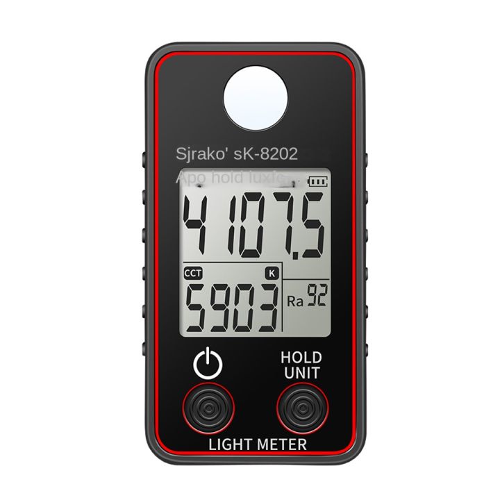 Color Temperature Tester Illuminance Meter 0.5-300000LUX LED ...
