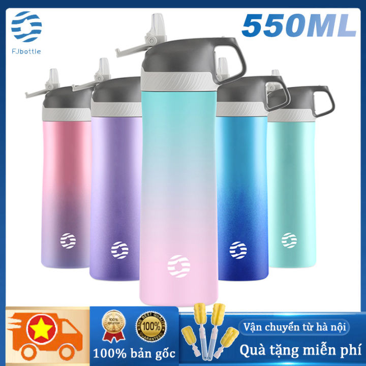 [COD]FJbottle Bình Giữ Nhiệt 550Ml (19Oz) Cốc Giữ Nhiệt Cách Nhiệt Đôi Bình Chân Không Bằng Thép ...