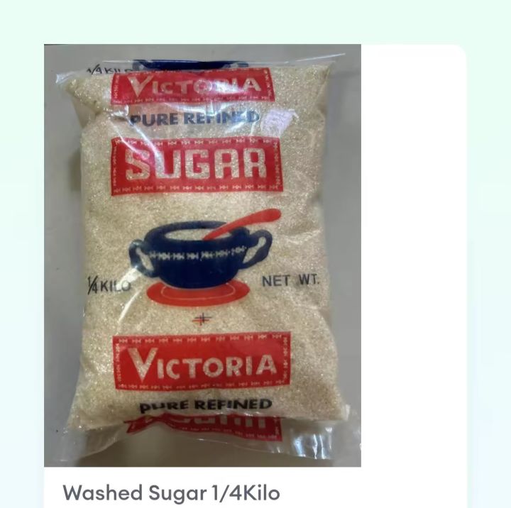 WASHED SUGAR 1/4 kg | Lazada PH