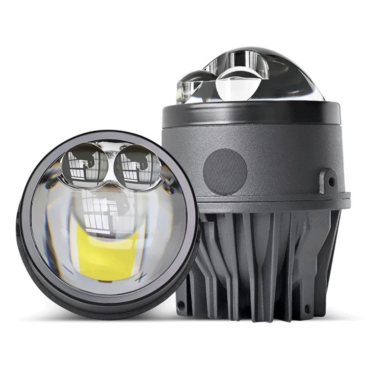 Universal 3Inch Bi-led Fog Lights H1 Hb3 H8 9005 Led Projector Laser Lens Fog Lamp Bi Lens H11 ...