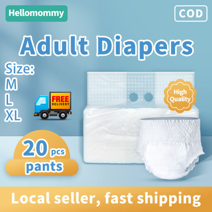 Hellomommy Adult Diapers Buy 1 Take 1 M L Xl Size Pull Up Pants