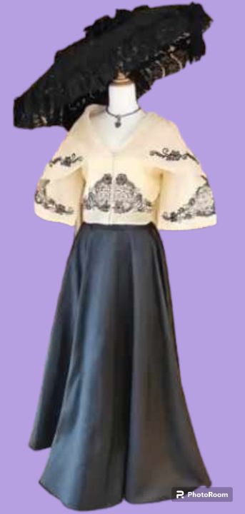 Modern FILIPIÑIANA MARIA CLARA Embroidery design Set | Lazada PH