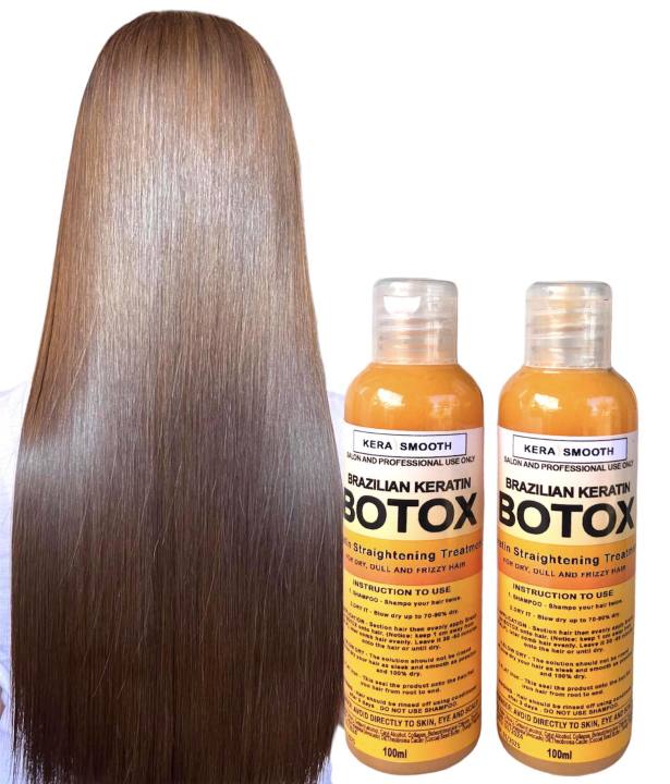 100ml [BUY1 TAKE1] kerasmooth Brazilian Botox| Keratin hair straight ...