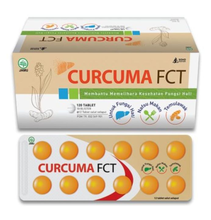 Curcuma FCT isi 10 tablet | Lazada Indonesia