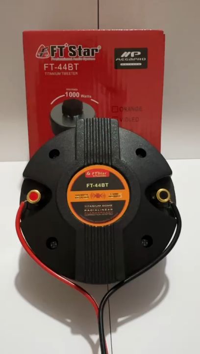 Megapro FT Star Compression Driver Unit Tweeter 800W-1000W (FT-34BT/FT ...