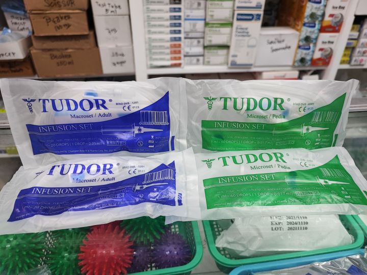 MACROSET MICROSET (IV INFUSION SET) TUDOR (ADULT/PEDIA) - MEDICAL ...
