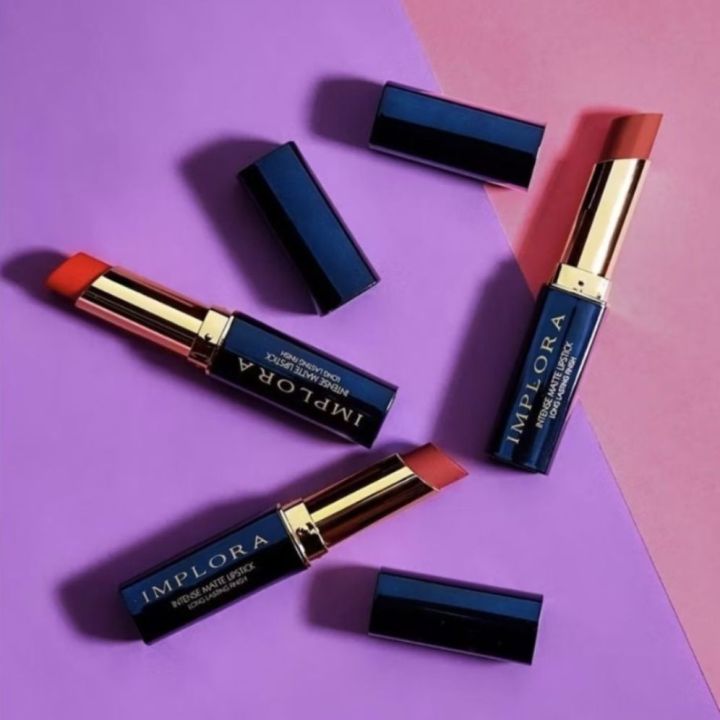 [ IMPLORA ] Intense Matte Lipstick | Lazada Indonesia