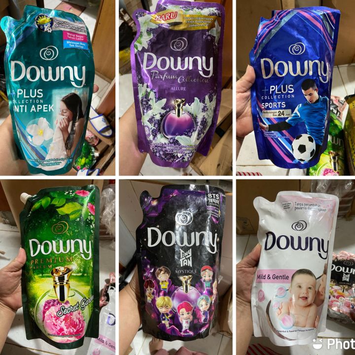 DOWNY & MOLTO (rijek kemasan) PENGHARUM PAKAIAN KEMASAN POUCH ALL ...