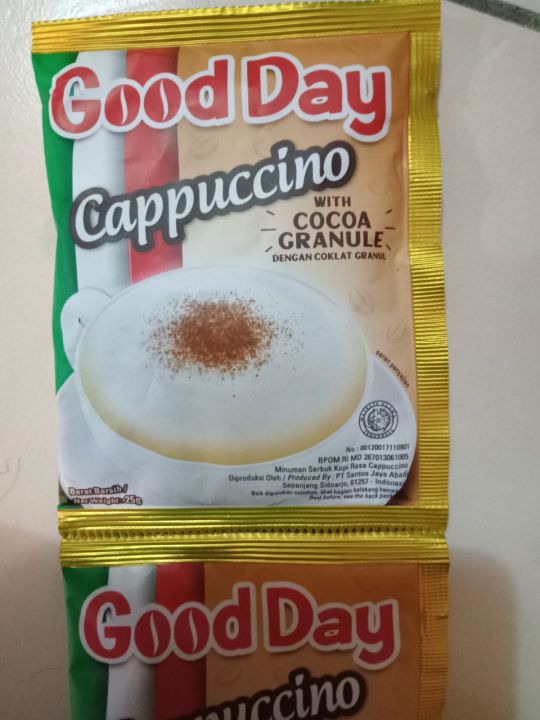 good day Capuccino 10 sachet | Lazada