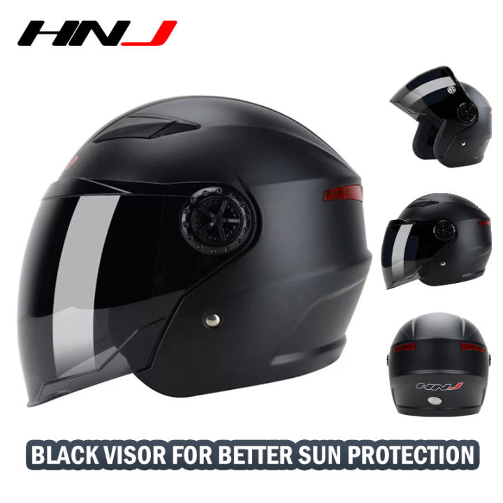 HNJ Half Helmet Motorcycle Helmet Motor Helmet New Model 2023 Helmet ...