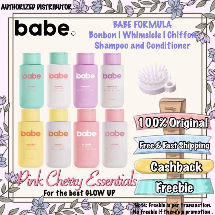 Babe Formula Bonbon | Whimsicle | Chiffon Shampoo & Conditioner | Lazada PH