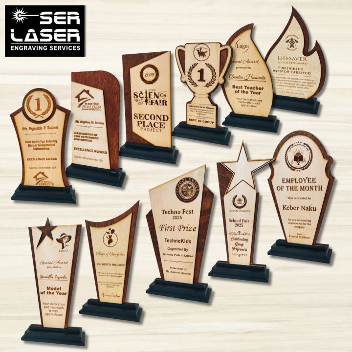 WOODEN PLAQUE WITH ENGRAVED | Lazada PH