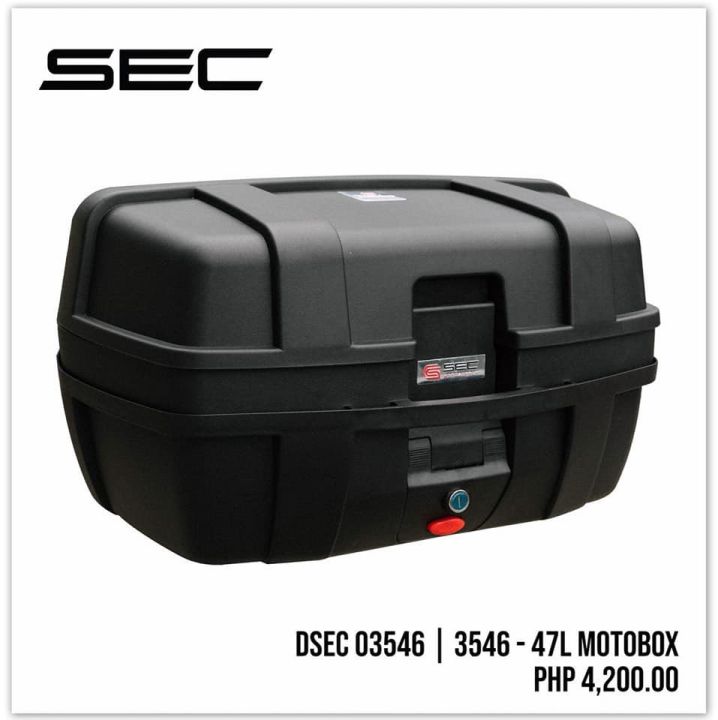 SEC Top box 47 Liters | Lazada PH