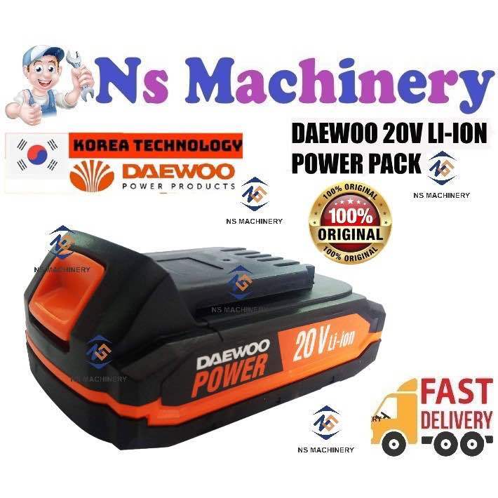 Daewoo Battery DALB2000 20V 2000MAH LITHIUM BATTERY | Lazada