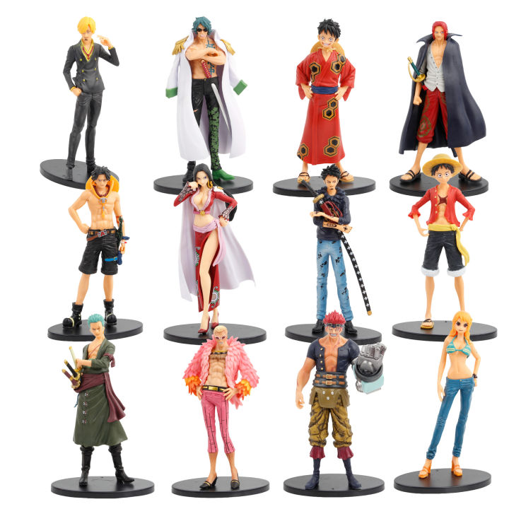 Mô Hình Nhân Vật Hoạt Hình One Piece PVC - Luffy Zoro Nami Sanji Franky ...