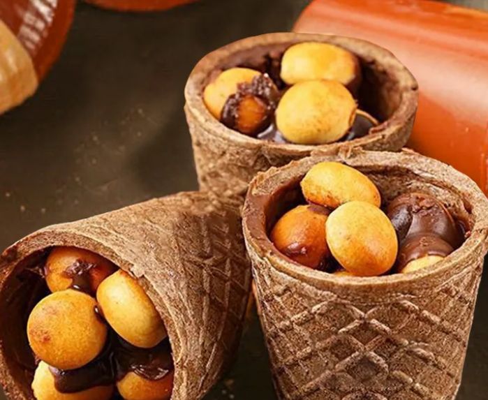 Crispy Cup Planet Cup Explosive Sauce Crispy Sweet Tube Sauce Flavored ...