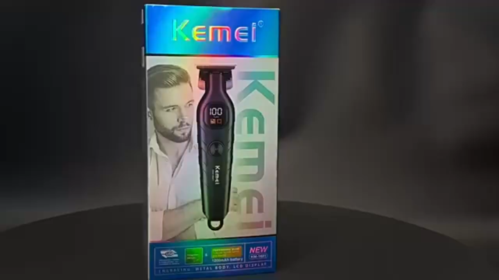 KEMEI KM 1681 Alat Cukur Rambut Elektrik 7000Rpm Professional Hair ...