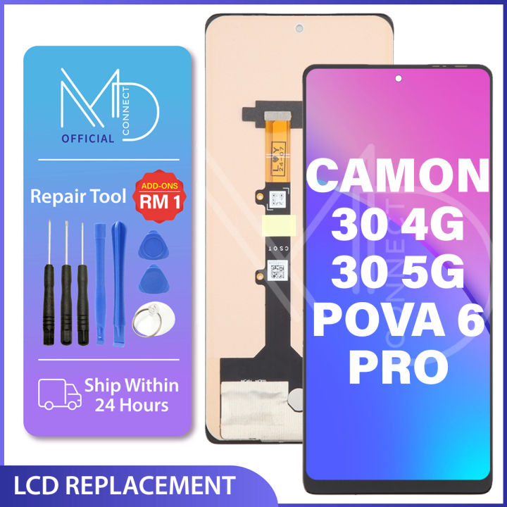 TECNO CAMON 30 4G CL6 / TECNO CAMON 30 5G CL7 / TECNO POVA 6 PRO LI9 ...