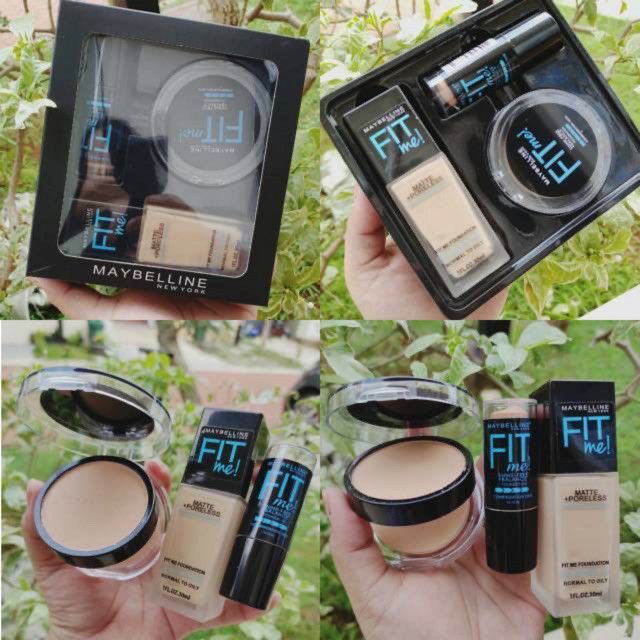 MAYBELLINE FIT ME SET 3 in 1 12 HRS LARIS💖💖 | Lazada