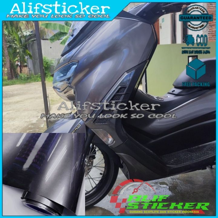 Stiker Scotlite Motor Dark Grey Mettalik Candy Skotlet Abu Candy ...