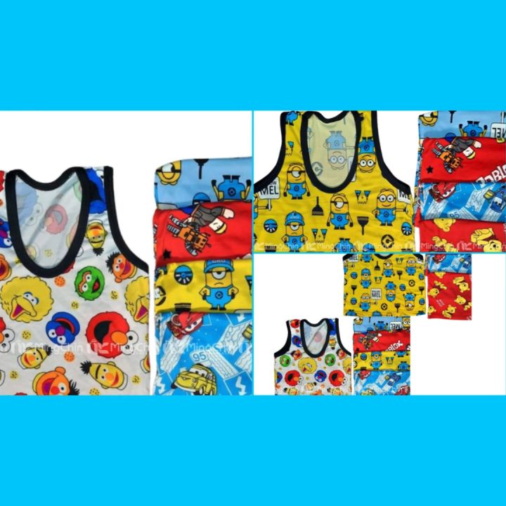 Baby KYLE ™️🔖 SUMMER SANDO for Kids Boy Assorted Panlabas at Pambahay ...