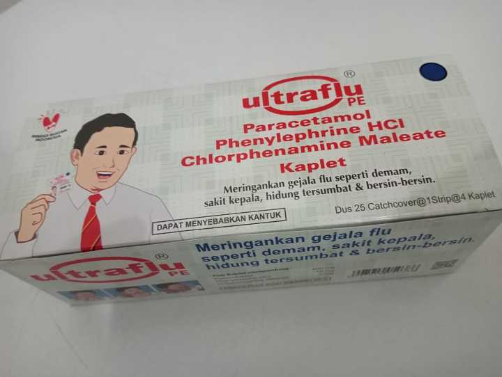 ULTRAFLU PE - obat flu 1 Box 25 Strip | Lazada Indonesia